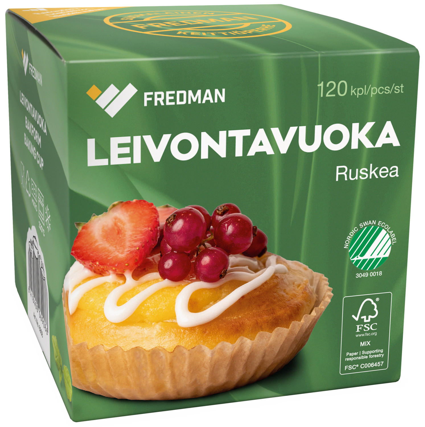 Fredman leivontavuoka 120kpl | Fredman-verkkokauppa